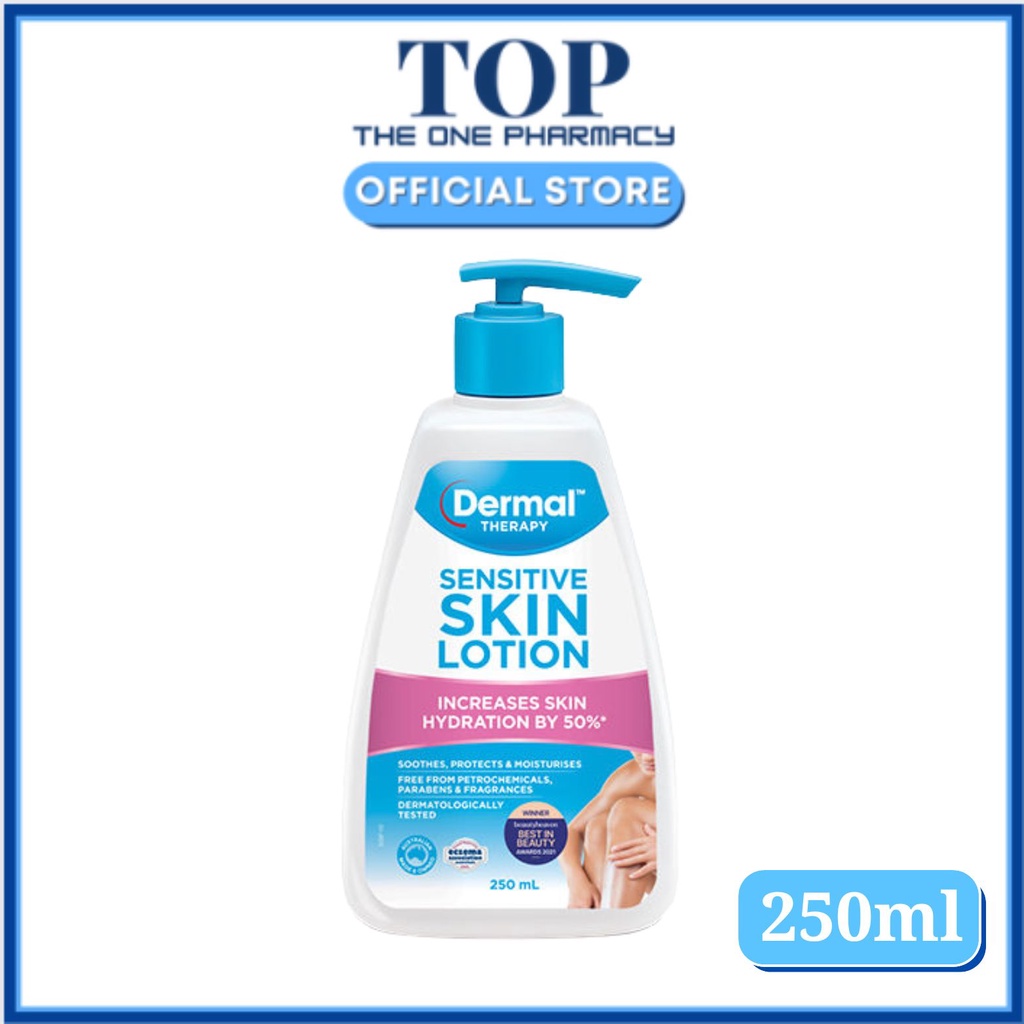 Dermal Therapy Sensitive Skin Lotion 250ml (For Itchy Skin, Sensitive ...