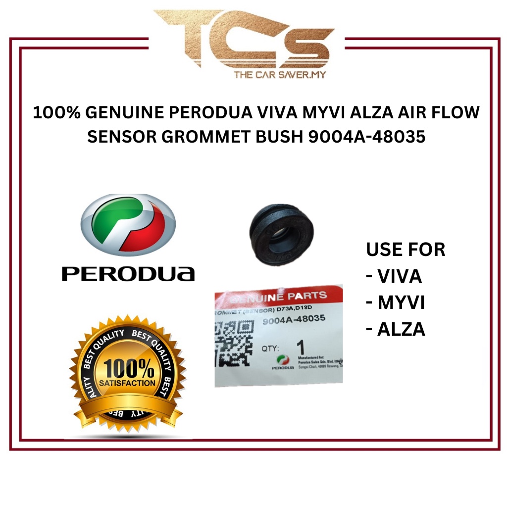100% GENUINE PERODUA VIVA MYVI ALZA AIR FLOW SENSOR GROMMET BUSH 9004A ...