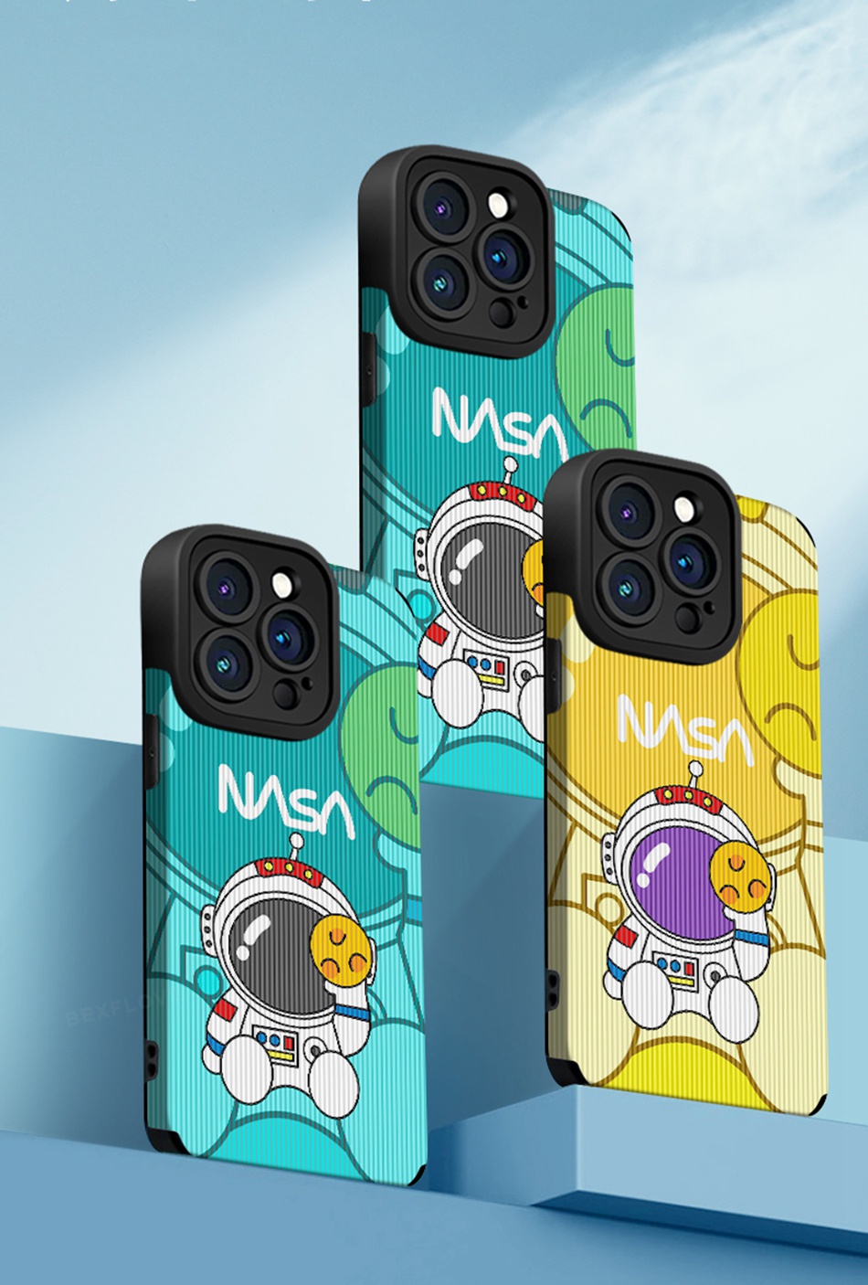 Astronaut Leather Phone Case for IPhone 11 12 13 14 Pro Max 11Pro 13Pro ...