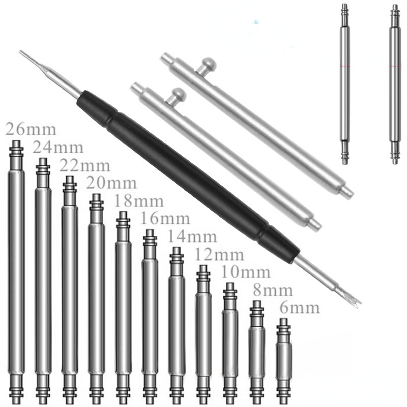 18mm 24mm 20mm 22mm Stainless Steel Spring Pin Bar For Garmin Casio ...