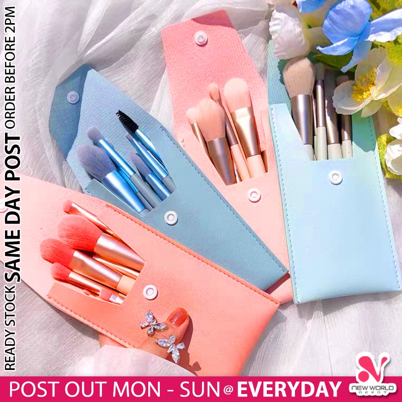 𝗙𝗥𝗘𝗘 𝗦𝗧𝗢𝗥𝗔𝗚𝗘 𝗕𝗔𝗚 》8pcs Makeup Brush Set Flawless Soft Bristle Cosmetic ...