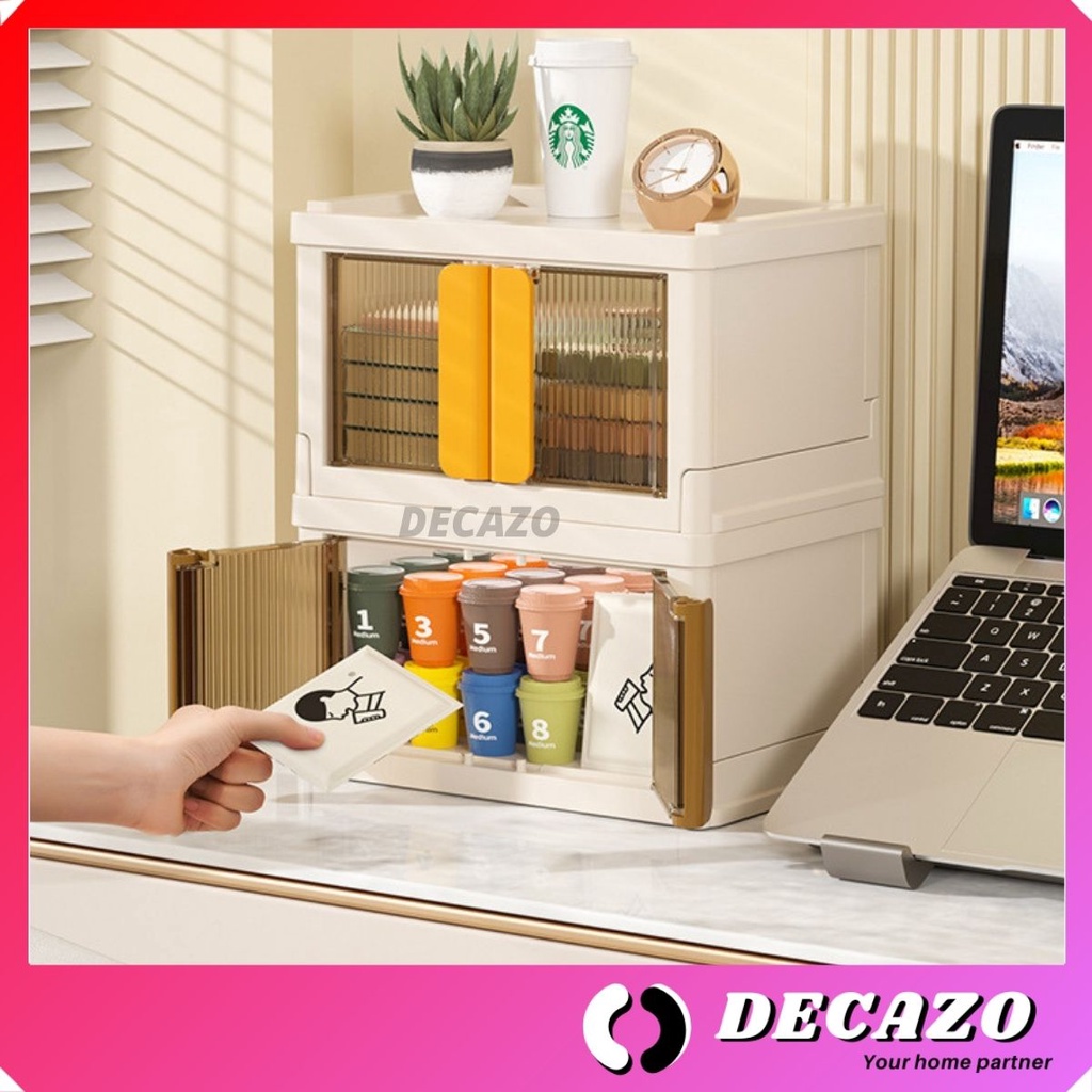 Bekas Alat Tulis Mini Storage Box Desk Organizer Stationary Box ...