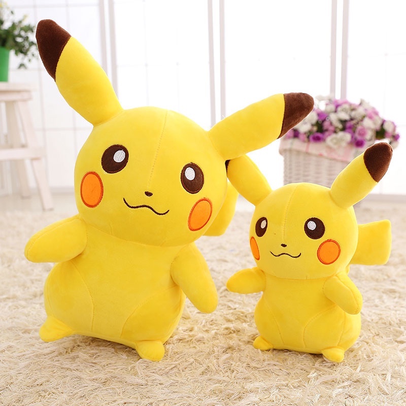 Big Size 65cm Pokemon Pikachu Plush Stuffed Toys Anime Squirtle picachu ...
