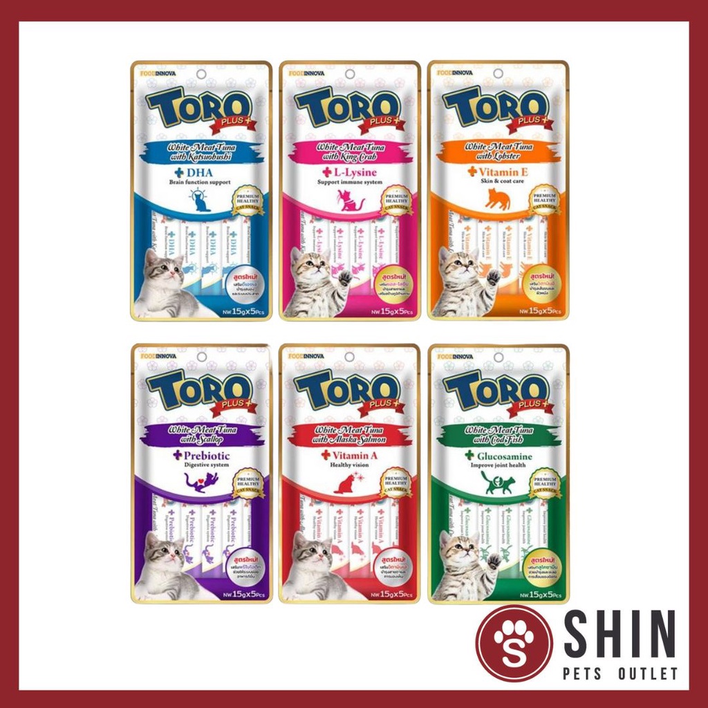 Toro Plus White Meat Creamy Treat Premium Healthy 15gx5pcs Health ...