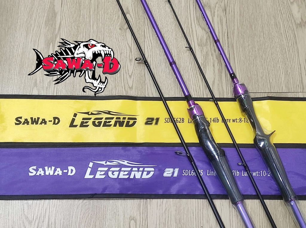 SAWA-D LEGEND FISHING ROD ( SPINNING/BAITCASTING) | Shopee Malaysia