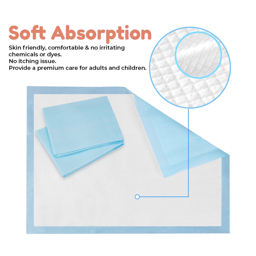 Realeos 1 Pcs Baby Infant Disposable Underpad Breathable Changing Pad ...