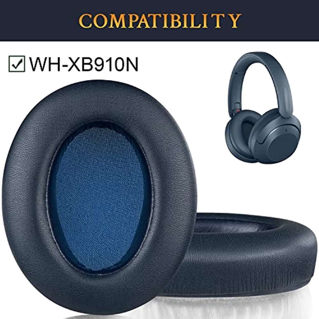 Replacement Earpads for Sony WH-XB910 XB910N Extra Bass Noise ...