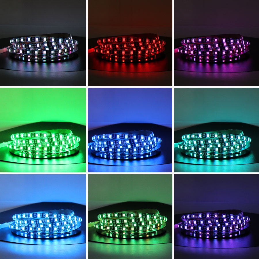 【On Sale】DC 5V USB LED Strip Light + 3 Key Controller 5050 RGB Light ...