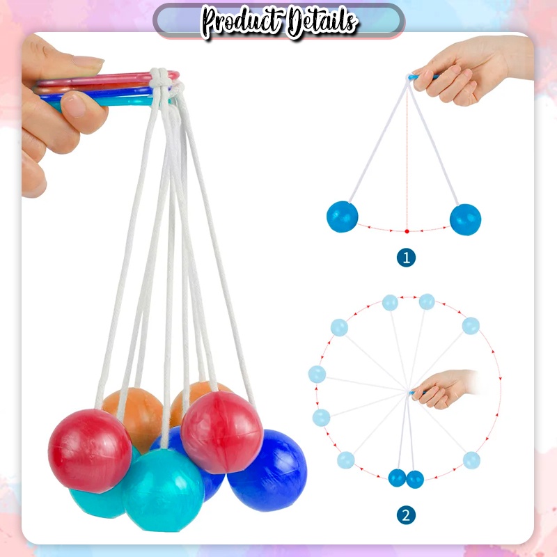 [Little B House] Viral Lato Lato Ball Latto Latto Katto Katto Balls Toy ...