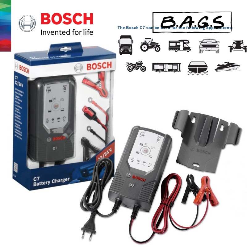 THEBAGS BOSCH C7 Home Improvement Tools Fully Automatic Mode 6 12V/24V ...