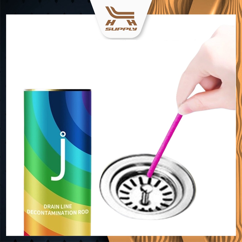 LH Sani Sticks Enzyme Stick Pipe Deodorizer Prevent Clogs Drain Cleaner ...