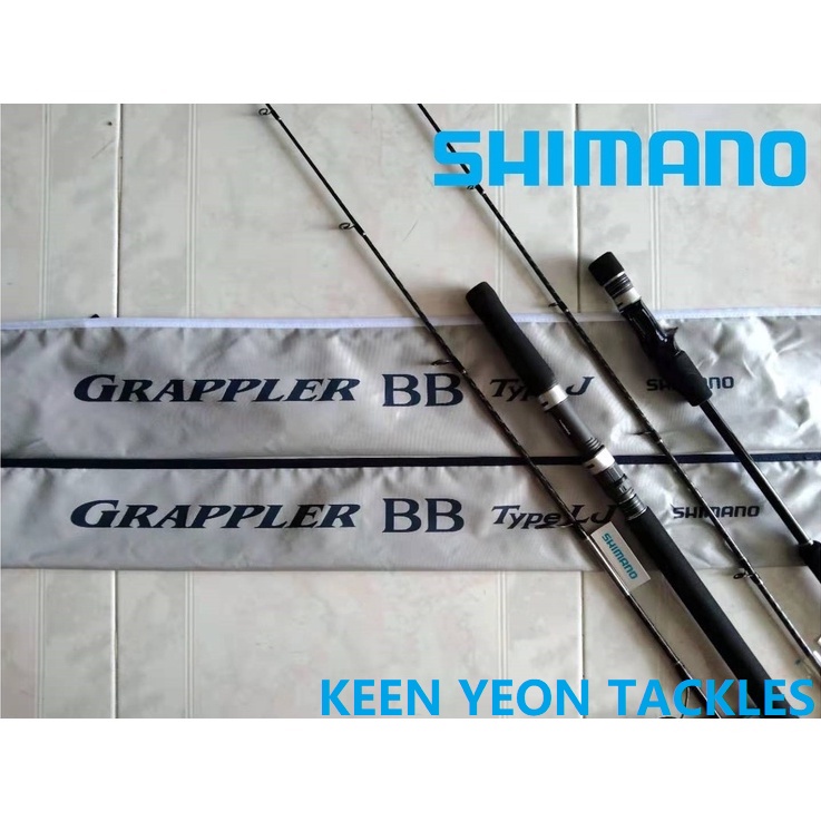 SHIMANO 21' GRAPPLER BB TYPE J/LJ/ JIGGING FISHING ROD | Shopee Malaysia