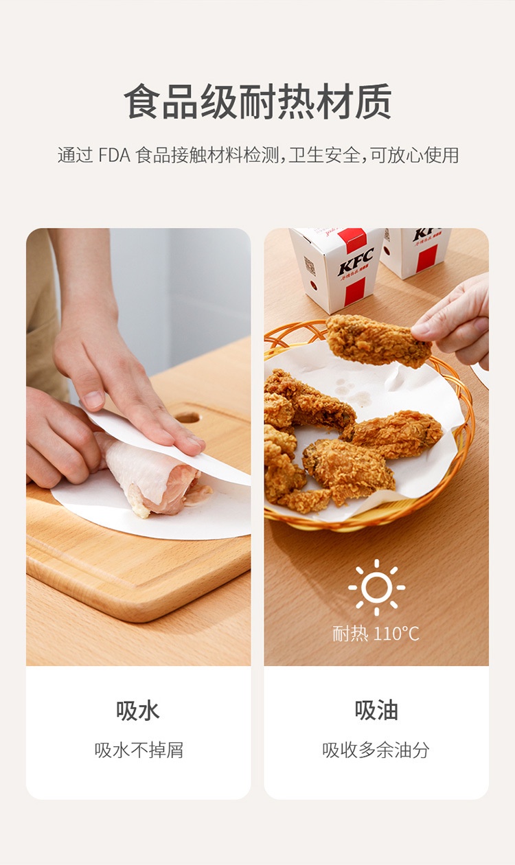 SayYes 12Pcs/ Pack Oil Absorbing Paper Food Soup Oil Absorb Paper ...