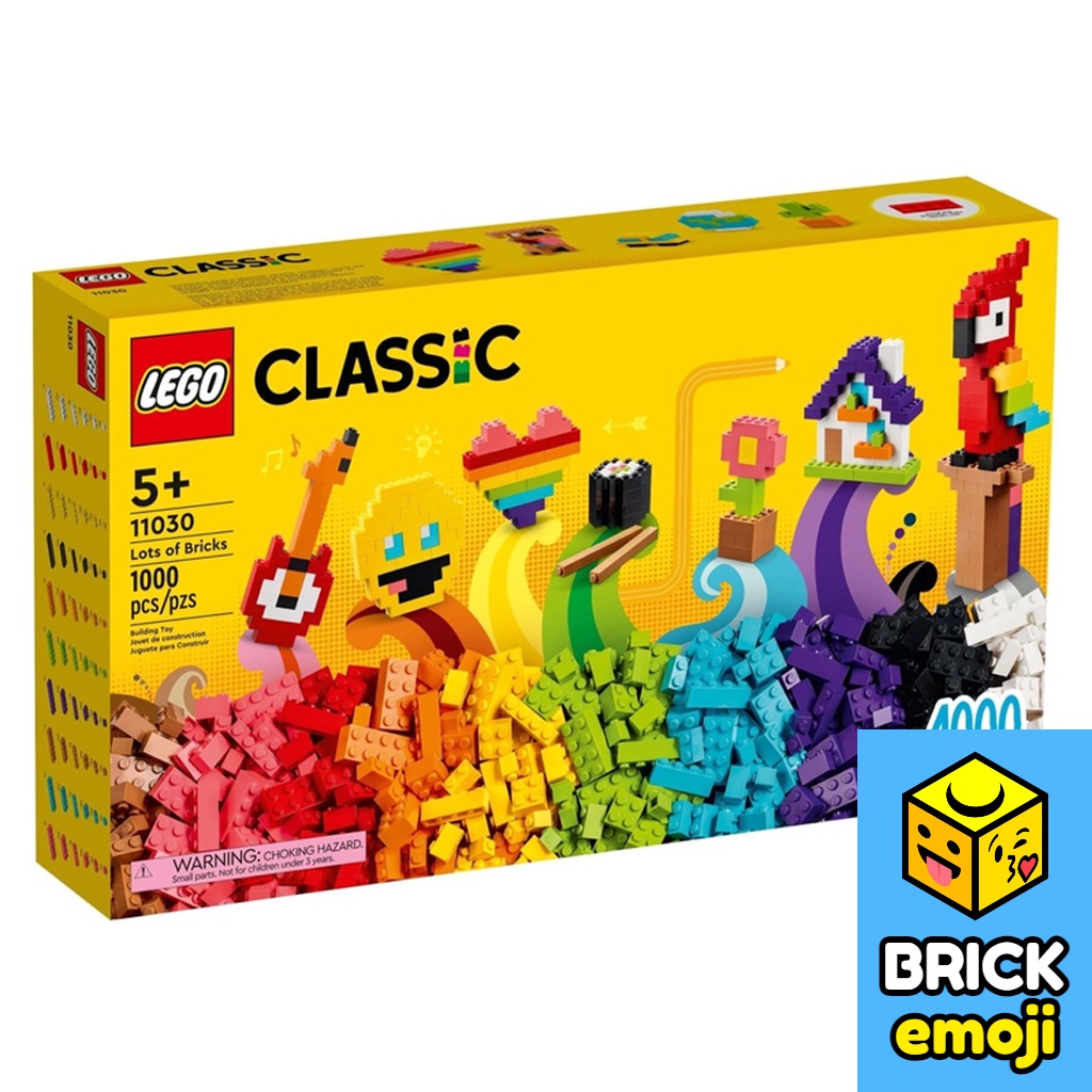 LEGO 11030 Classic Lots of Bricks | Shopee Malaysia