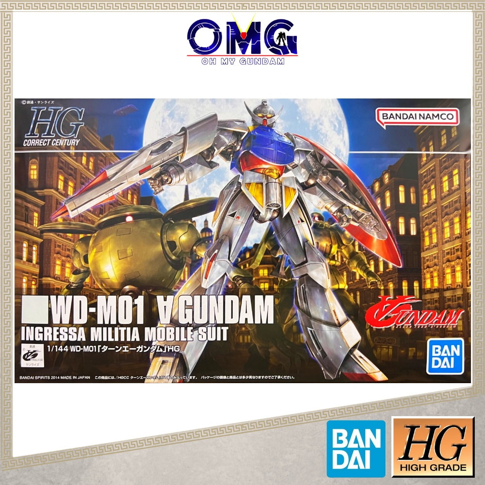 Bandai HGCC 1/144 Turn A Gundam 60401 HG Turn A HG Correct Century Turn A TurnA 1/144 Turn A ...