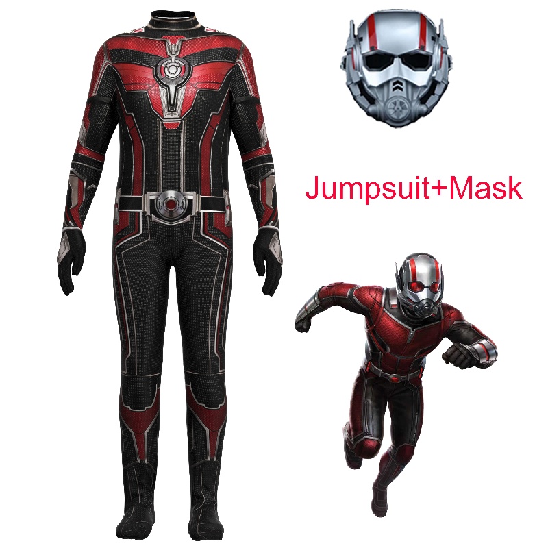 Superhero Ant Man Costume Kids Adult Quantumania Cosplay Antman And The ...