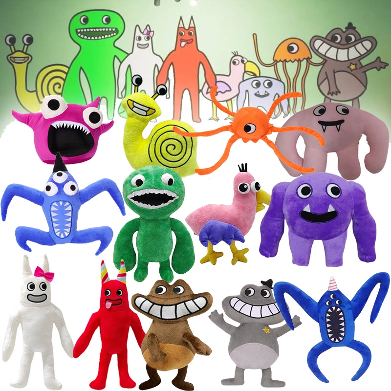 Monster:Garten Of Banban Nabnab Sheriff Toadster Game Plush Toy Stuffed ...