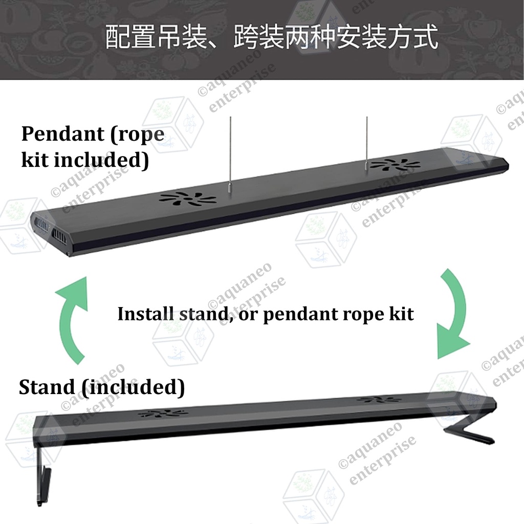 Week Aqua RGB Aquarium LED Light Pandora P Series - P900 Pro 120W ...