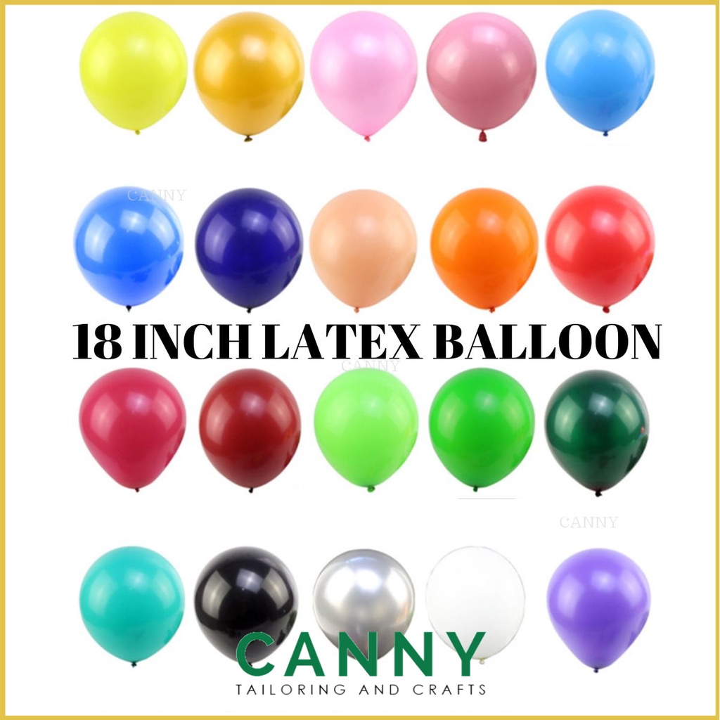 (1 Pcs) 18 Inch Round Latex And Chrome Balloon Birthday Party ...