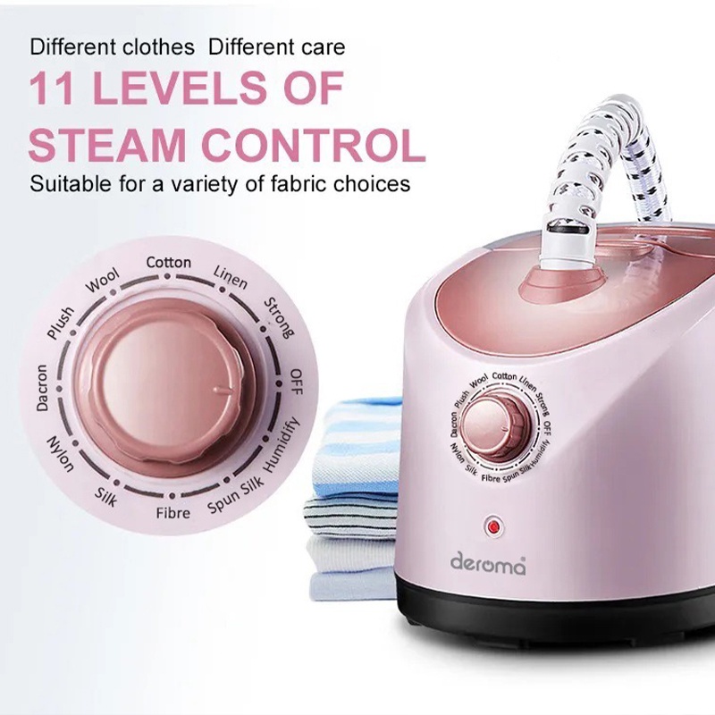 Large Water Tank Stand Style Steam Iron for Clothes, High Power 2000W ...