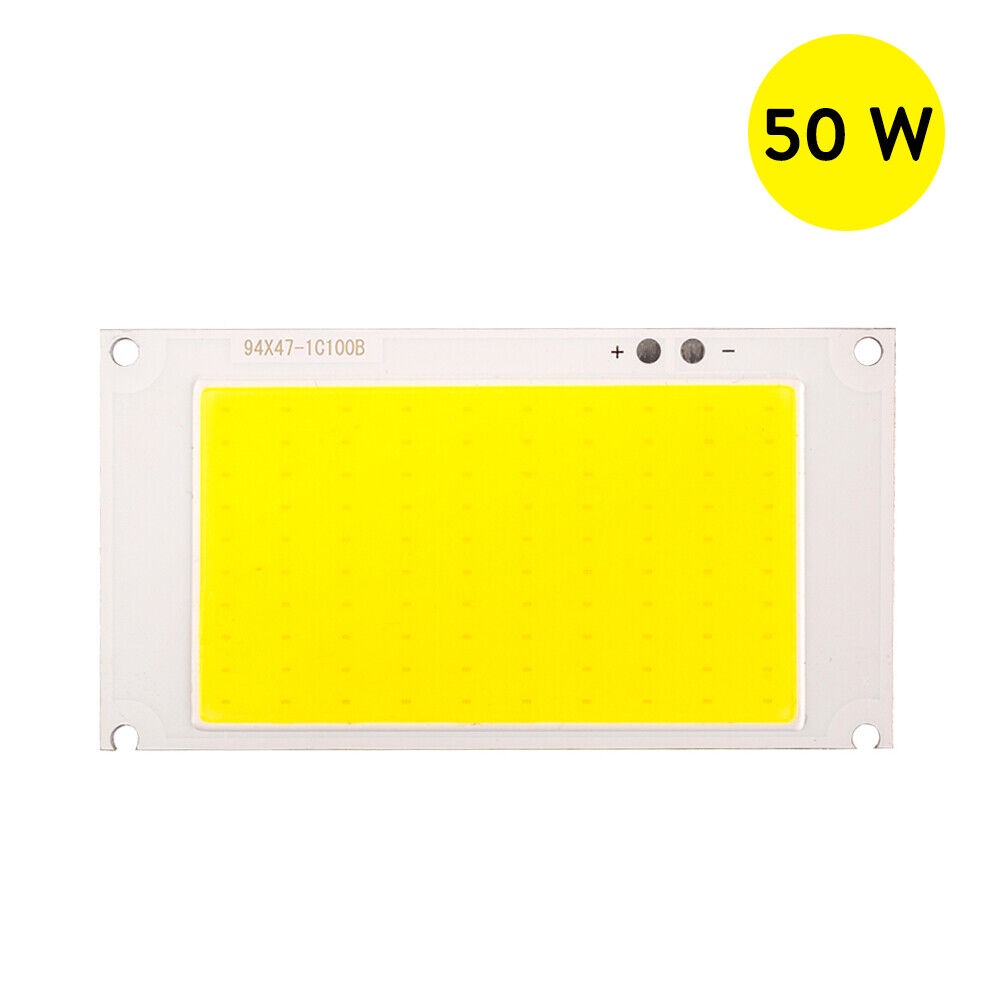 Ultra Bright 50W DC 3V 3.7V LED COB Strip Lamp Lights Chip On Board ...
