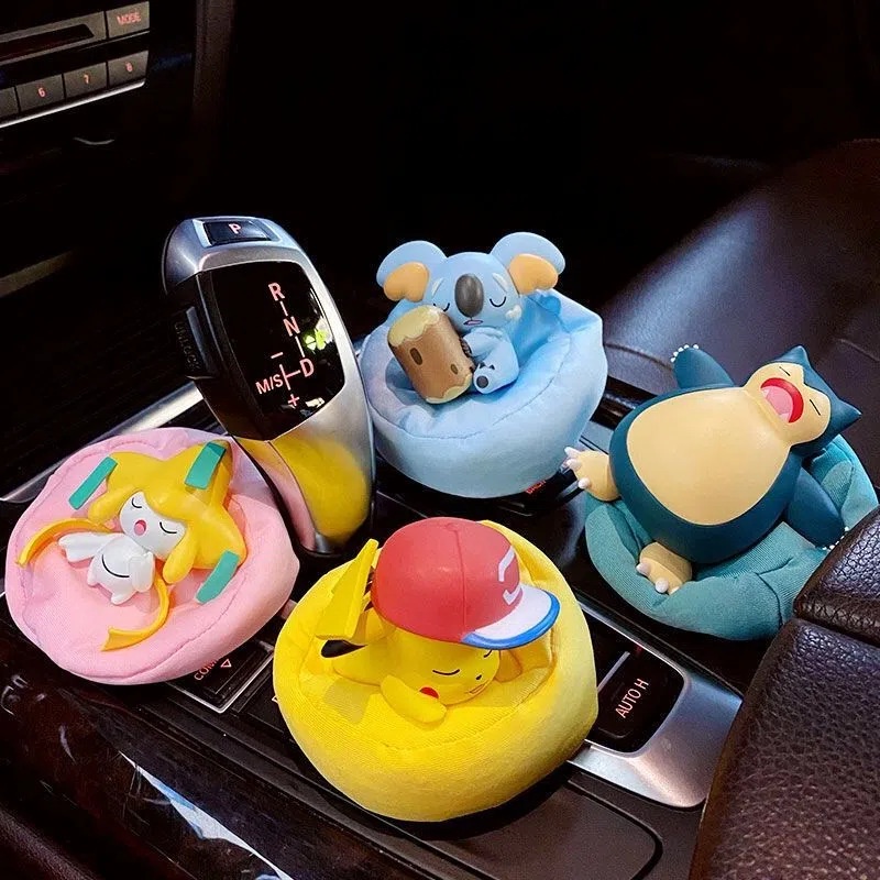 Anime Figure Pokemon PIKACHU Doll Sleeping Pokémon Sandbag Jenny Turtle ...