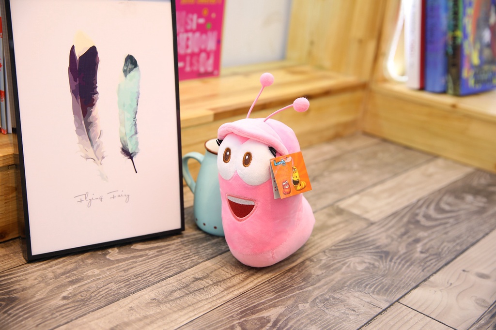 [READY STOCK] Cute Plush Insect Slug Larva Toys Stuffed Plush Doll for ...