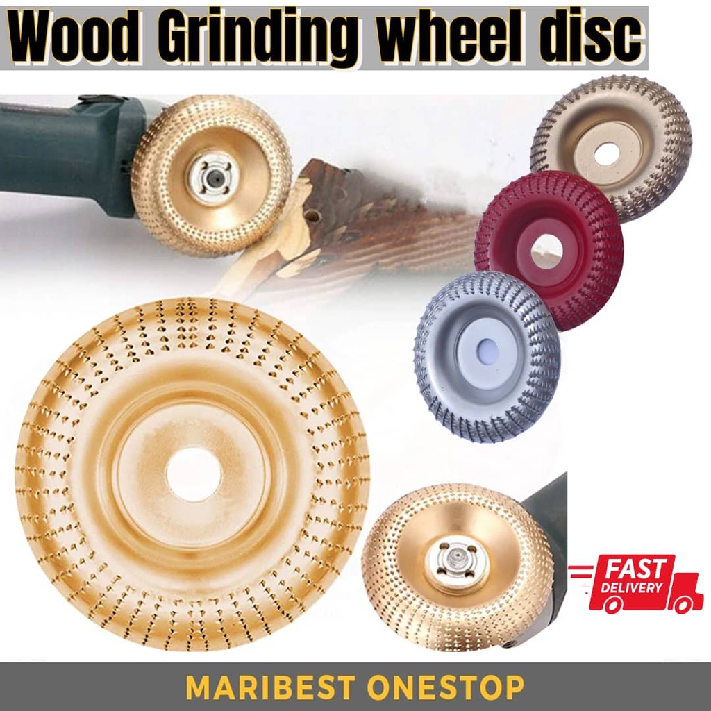 100MM Wood Grinding Angle Wood Grinder Disc Shaping Sanding Rotary Disc ...