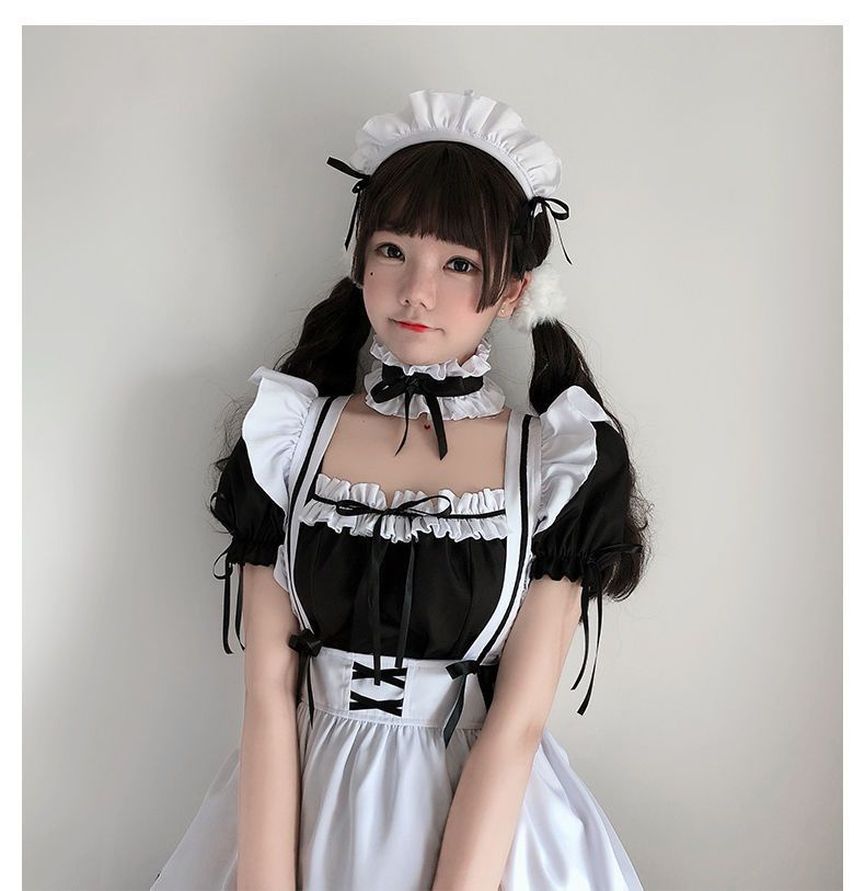 Maid Dress Japanese COS Lovely Student Dress Lolita Suit | Shopee Malaysia