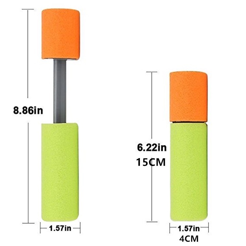 Water Launcher Kids Summer EVA Foam Squirt Beach Toys Spray Water Toy ...