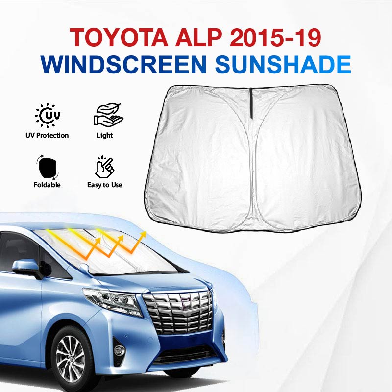 Toyota Alphard/Vellfire 2015-2019 ANH 30 Front Windscreen Sunshade ...