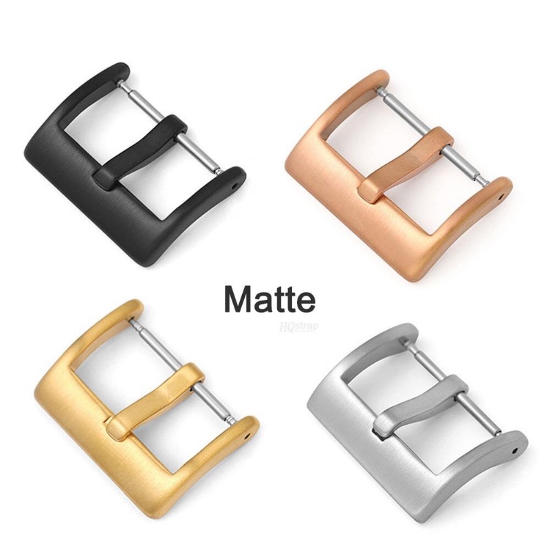 Solid Metal Watch Buckle Clasp Accessories Watchband Strap Buckles 16mm ...