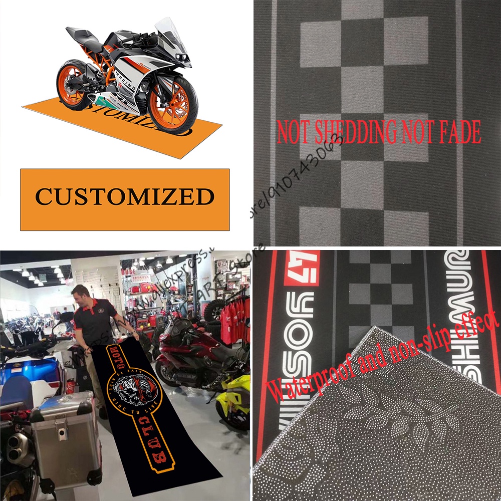 Customize Motorcycle Display Carpet Floor Garage Racing Electric ...
