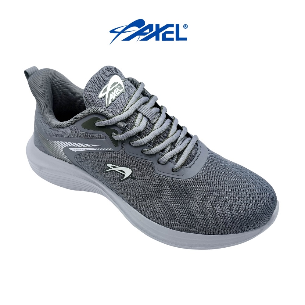 AXEL Men's Running Lace Up Sports Shoes MR9788-GGN-Grey Green | Shopee ...