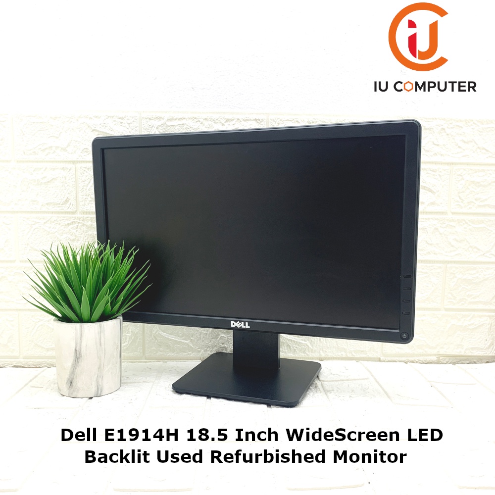 DELL E1914H 18.5 INCH BACKLIGHT LED WIDESCREEN USED REFURBISHED MONITOR | Shopee Malaysia