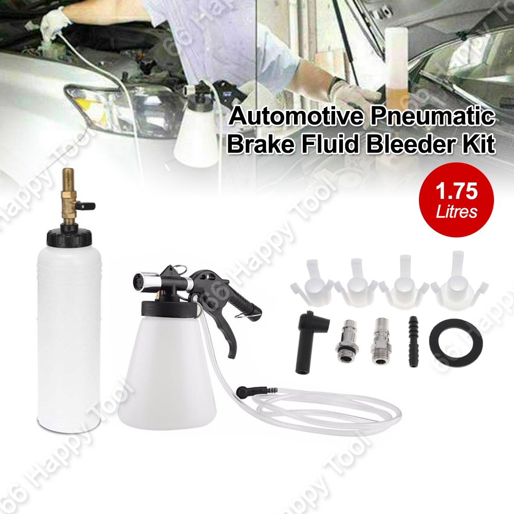 Car 1.75L Pneumatic Brake Fluid Bleeder Kit 1.75 Litres Automotive ...