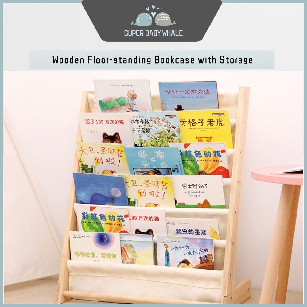 Wooden Rack Shelf | Book Shelf | Book Rack | Book Shelf Kids | Book ...