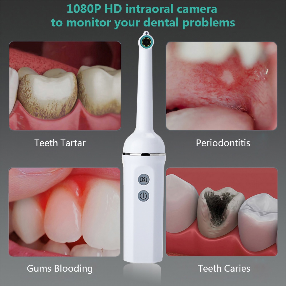 WiFi Tooth Intra Oral Endoscope Dentistry Intraoral Camera Monitor with ...
