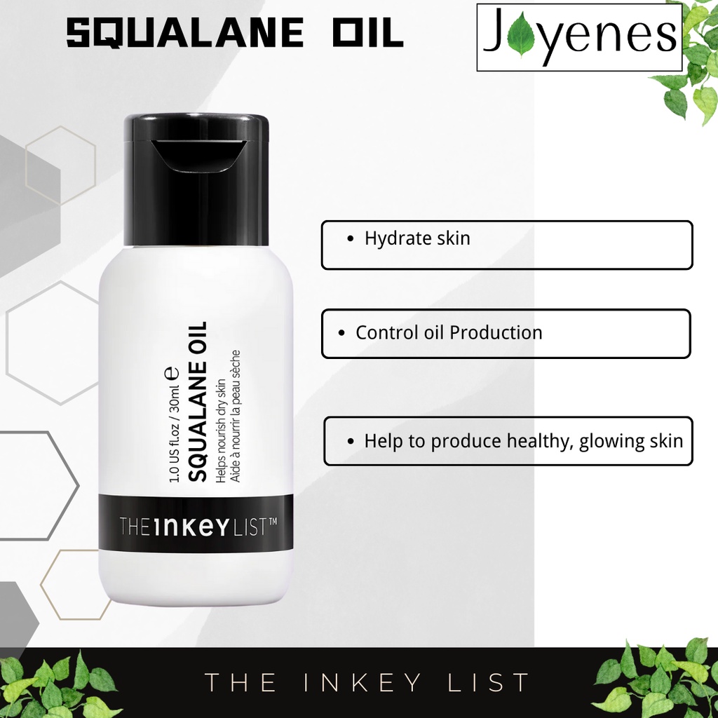 The Inkey List Squalane Oil (30ml) | Shopee Malaysia