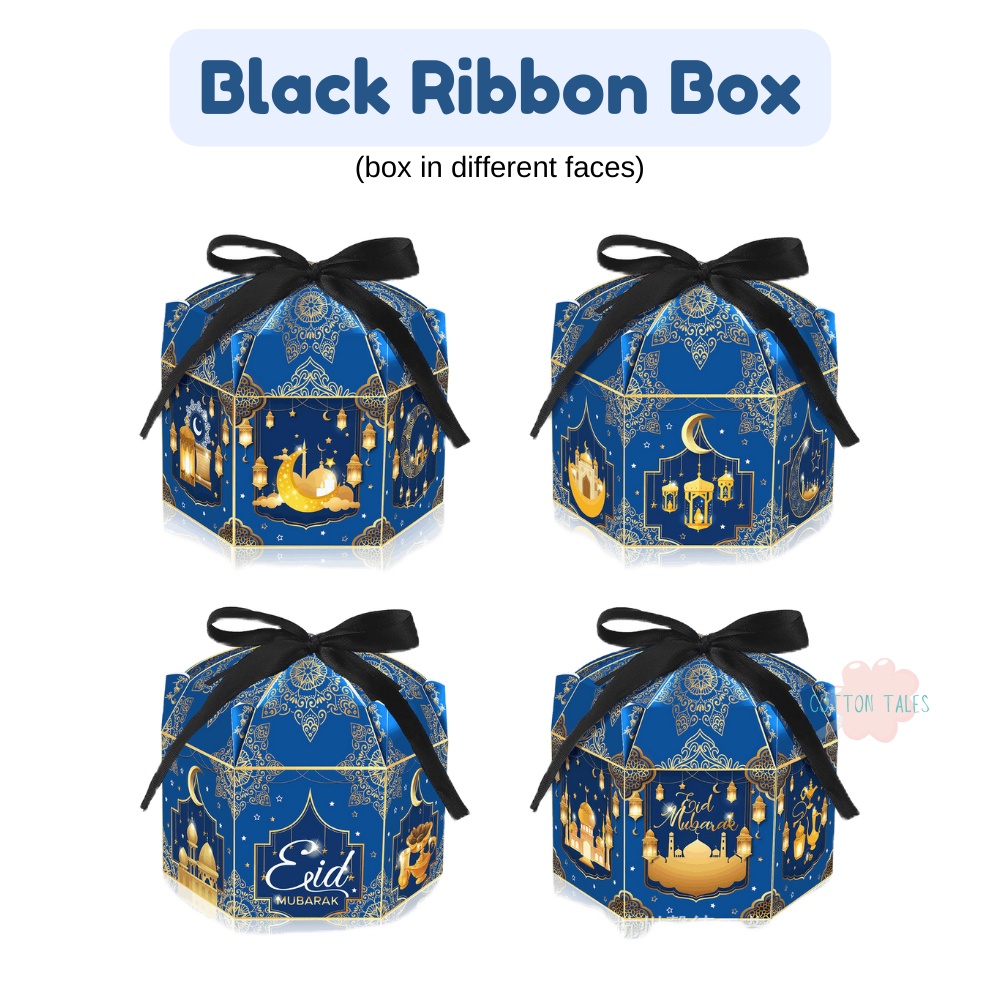 RAYA GIFT BOX 🍭 Hari Raya Goodies Box Packaging Door Gift Festive Craft ...