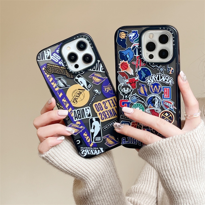 NBA Team Label Fashion CASETiF Casing Luxury Phone Case For iPhone 14 ...