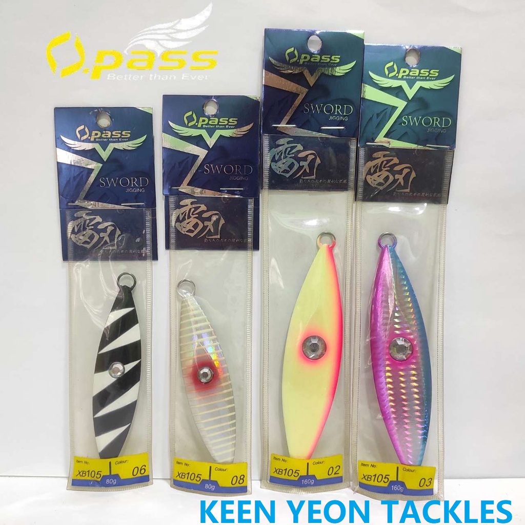 OPASS SWORD JIG XB105 (45G~240G) | Shopee Malaysia