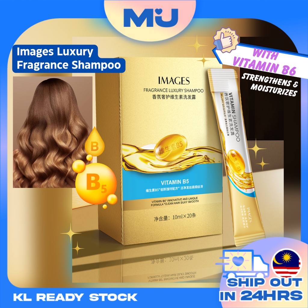 20pcs Images Luxury Fragrance Vitamin B5 Shampoo for Dry Hair ...