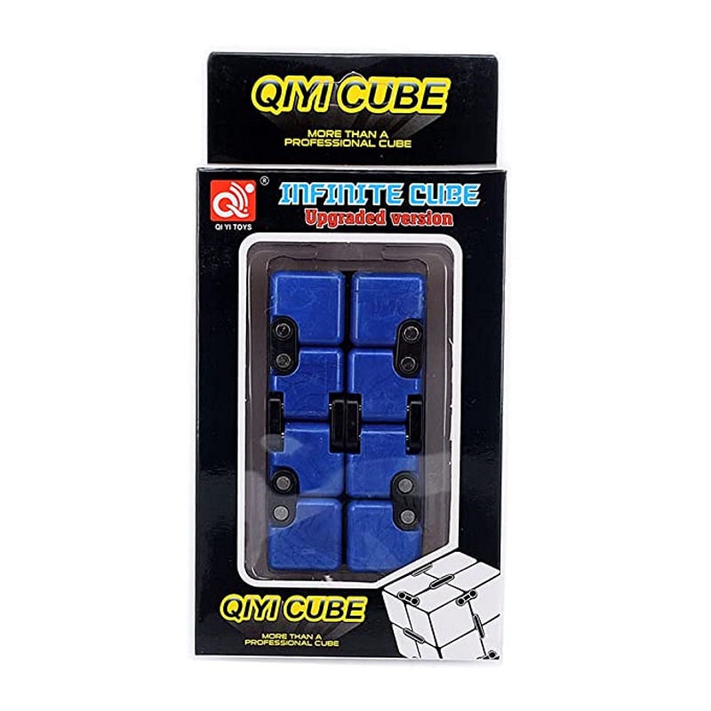 QIYI Infinity Cube Mini Fidget Toy Flip Cube 2x2 Brain Teasers Toys for ...