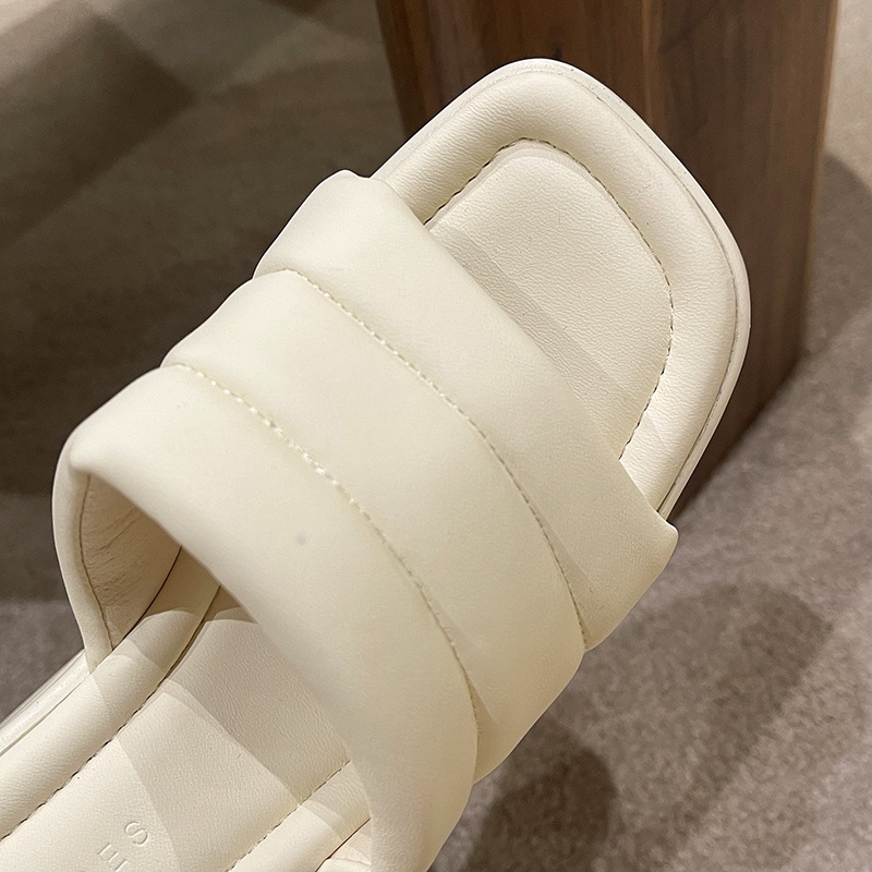 Women Heels Sandals Simple Fashion Atmosphere Comfortable Non-slip ...