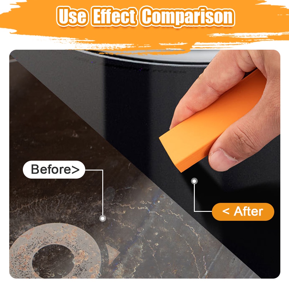 Creative Rust Cleaning Eraser Reusable Limescale Erasers Kitchen Faucet ...