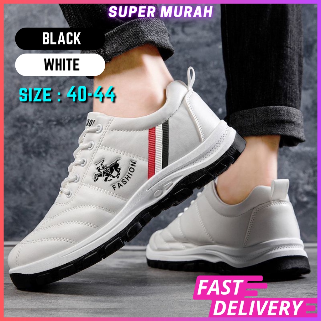 SUPERMURAH Kasut Lelaki Men Sport Shoes Kasut Lelaki Walking Running ...