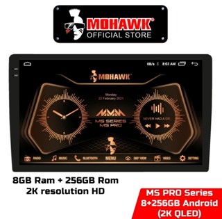 Mohawk MS PRO Series 2K Resolution 8+256GB QLED Car Android Player Plug ...