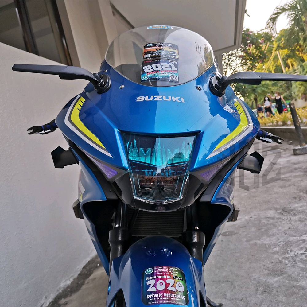 Universal Motorcycle Winglet Aerodynamic Wing Windshield Front Fairing ...