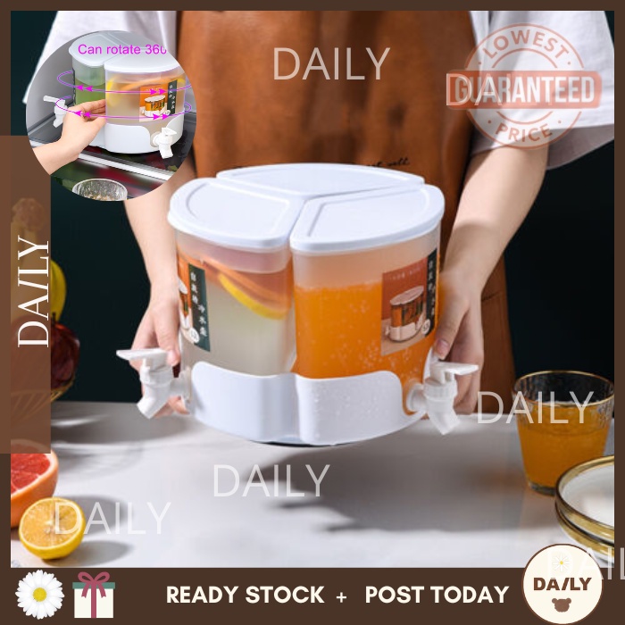 🐻DAILY🐻 5.2L Large Capacity Jug 360° Rotatable Water Dispenser Water ...